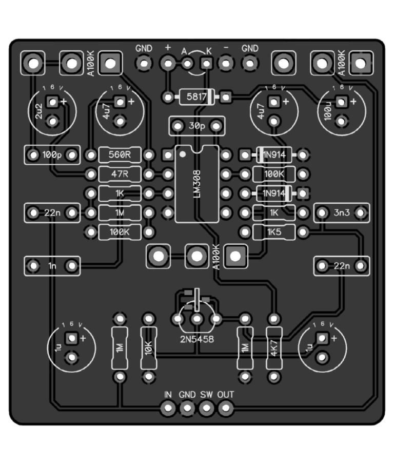 Muroidea Distortion - PedalPCB.com