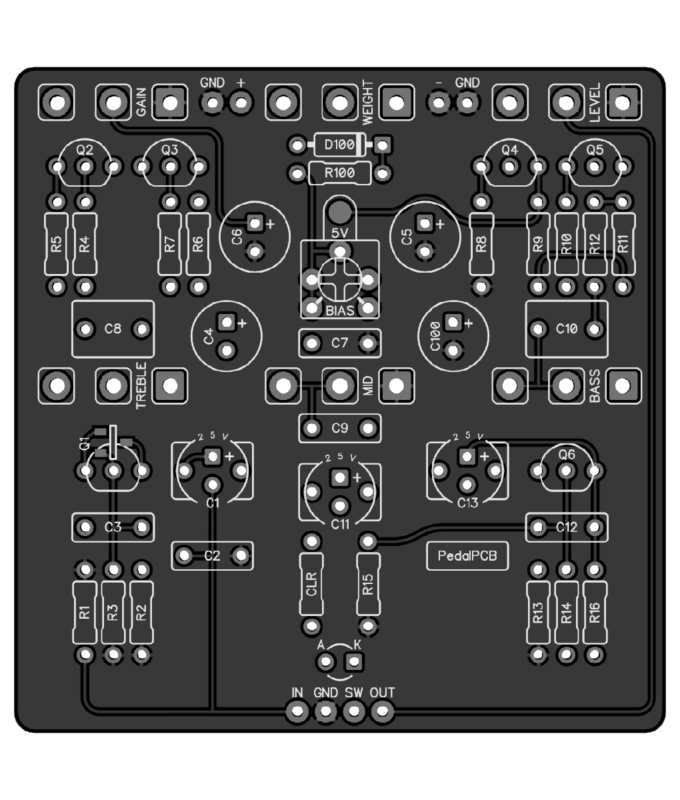 Pestle Distortion - PedalPCB.com